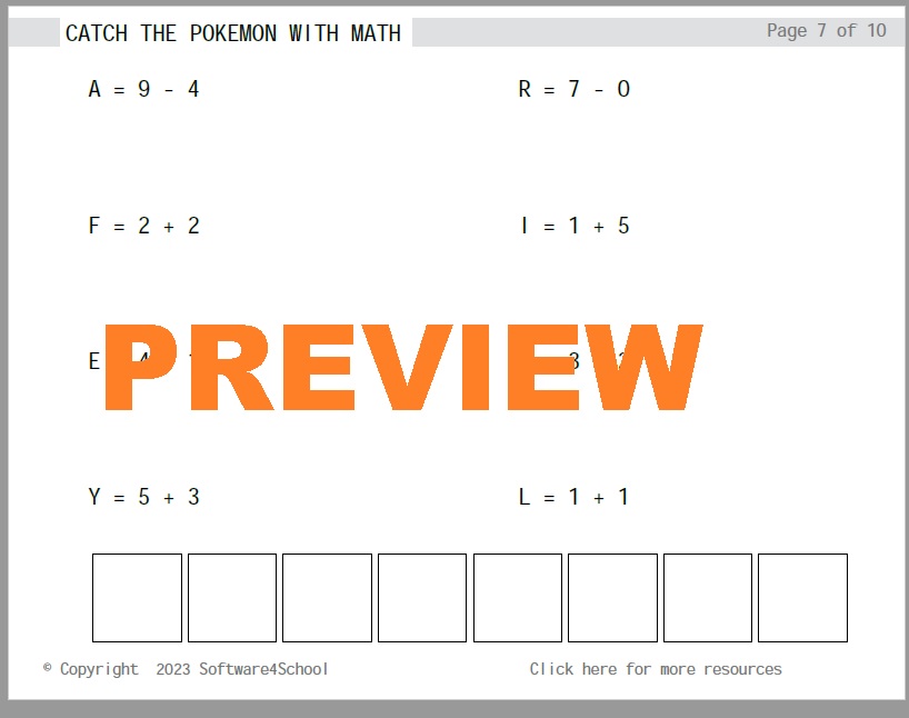 SINGLE DIGIT ADDITIONS AND SUBTRACTIONS | Made By Teachers