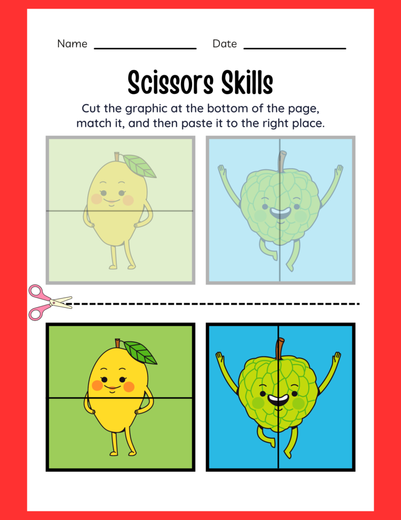 ♥Preschool Scissors Skills♥ | Made By Teachers