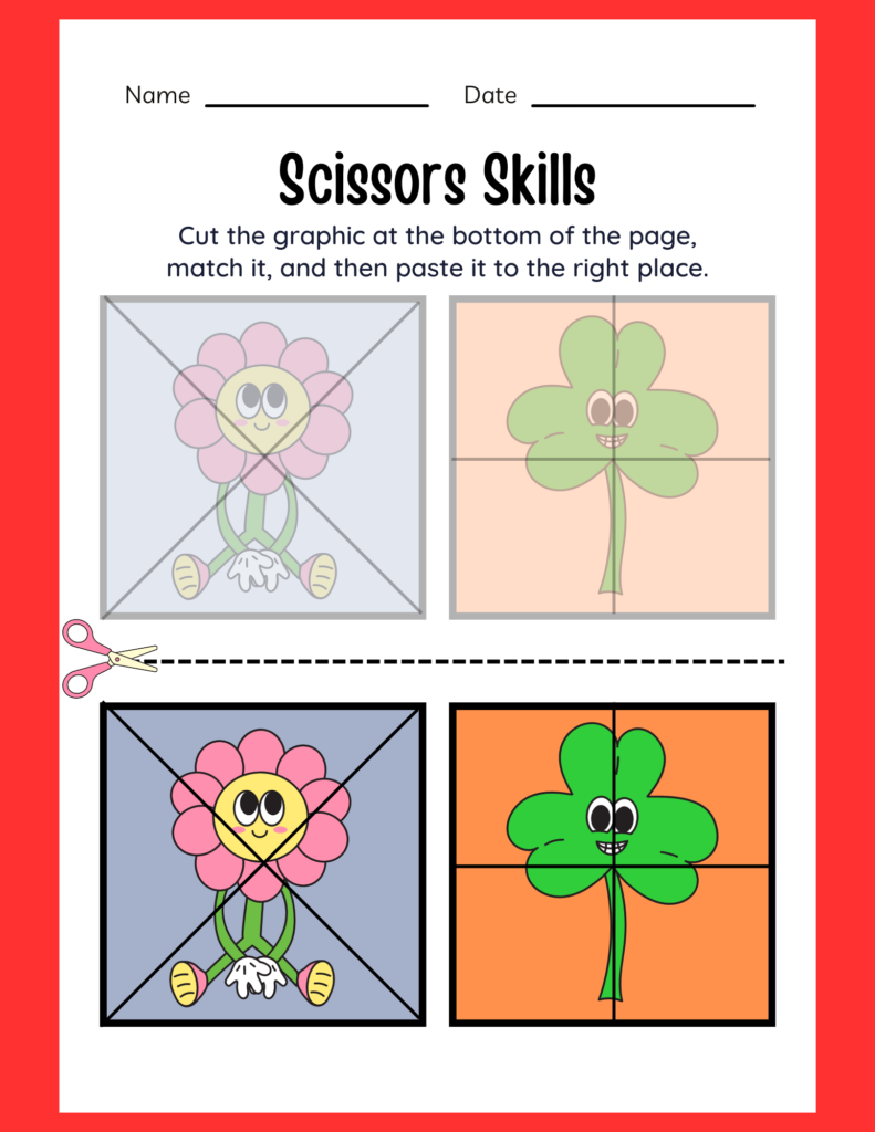 ♥Preschool Scissors Skills♥ | Made By Teachers