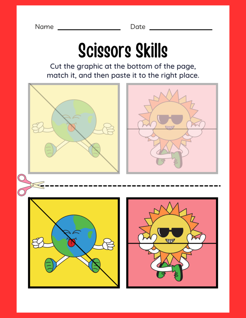 ♥Preschool Scissors Skills♥ | Made By Teachers