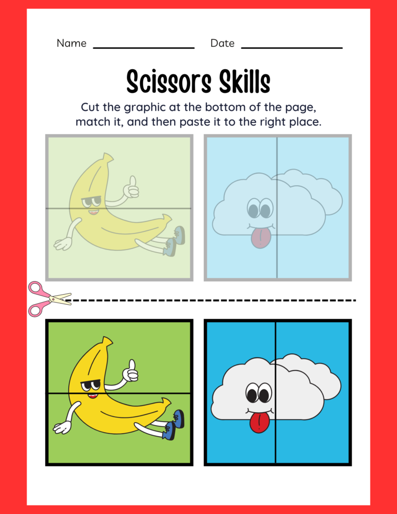 ♥Preschool Scissors Skills♥ | Made By Teachers