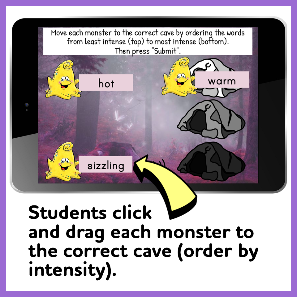Shades of Meaning Boom Cards - Digital Task Cards for Vocabulary ...