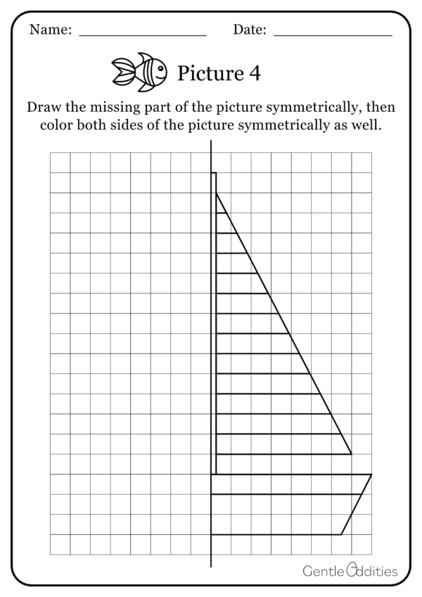 Summer Sea Symmetry and Coloring Math Centers | Made By Teachers