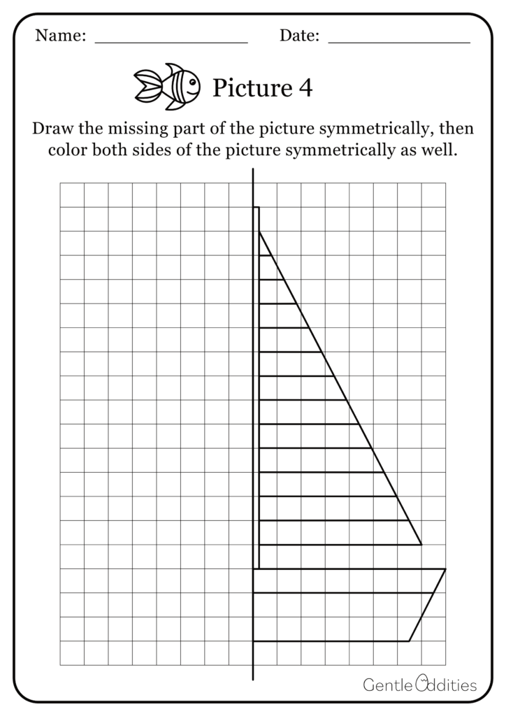 Summer Sea Symmetry and Coloring Math Centers | Made By Teachers