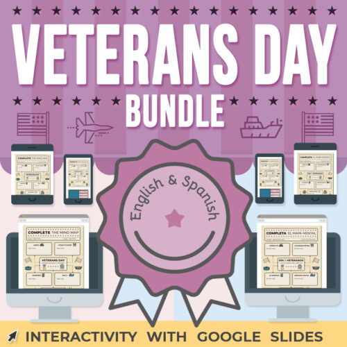 Veterans Day Google Slides BUNDLE | Made By Teachers