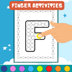 Alphabet and Letter Dabs Dot Marker Activity A to Z (Worksheets) | Made ...