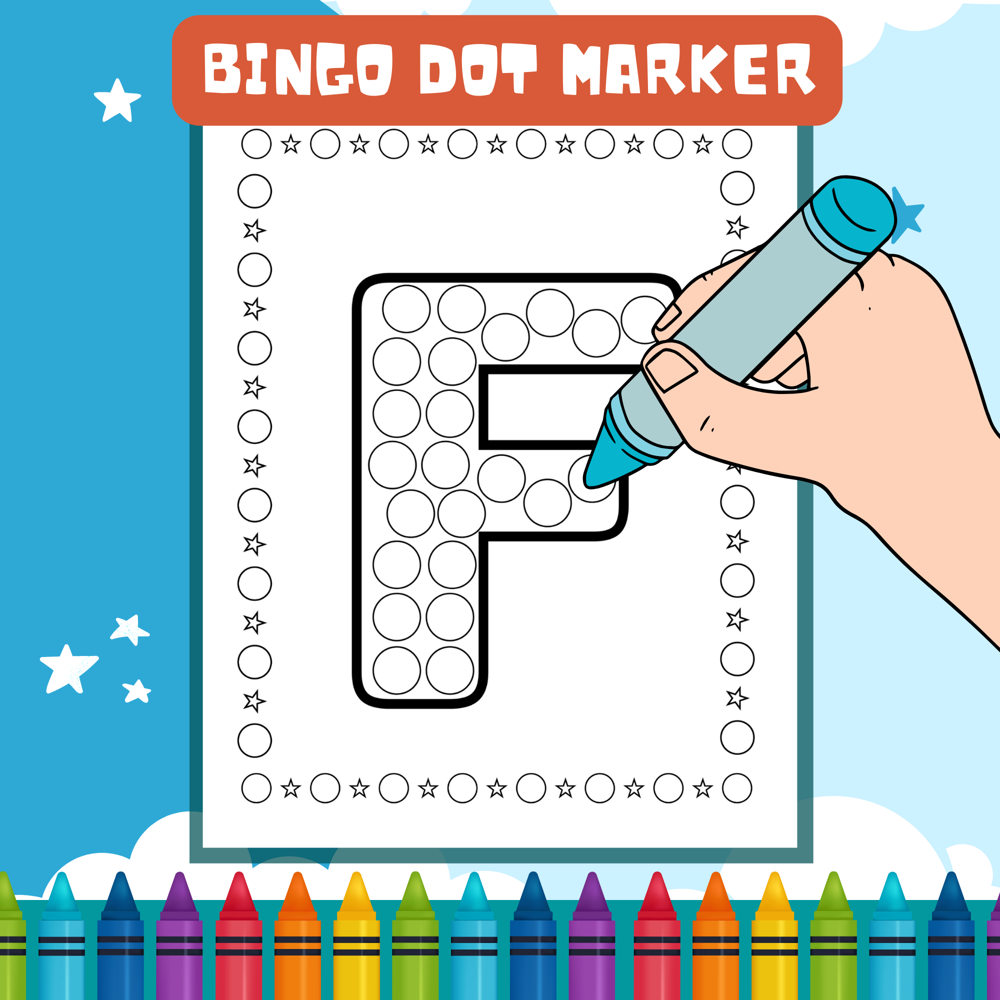 Alphabet and Letter Dabs Dot Marker Activity A to Z (Worksheets) | Made ...