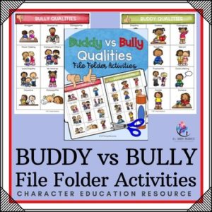 Bullying File Folder - Buddy vs Bully Bullying Lesson | Made By Teachers