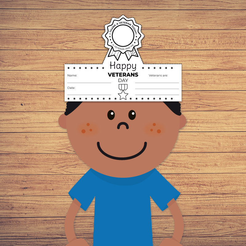 Veterans Day Crown | Made By Teachers