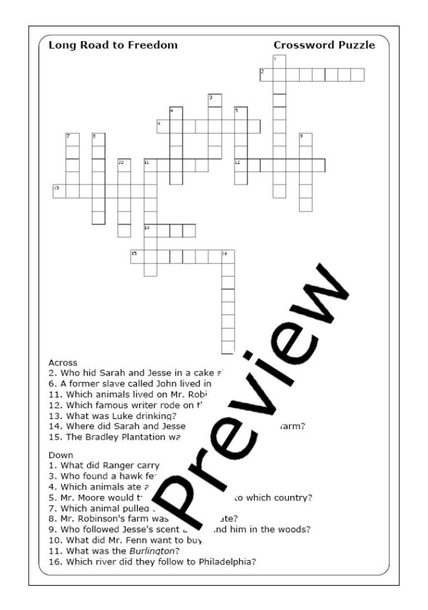 Kate Messner "Long Road to Freedom" worksheets | Made By Teachers