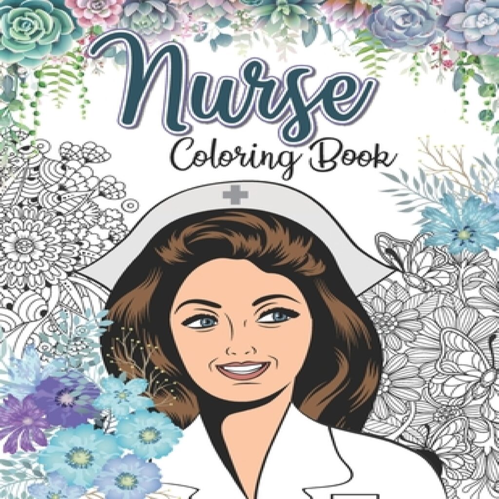 Nurse Coloring Book : Easy and Fun Nurses Coloring Pages for Kids ...