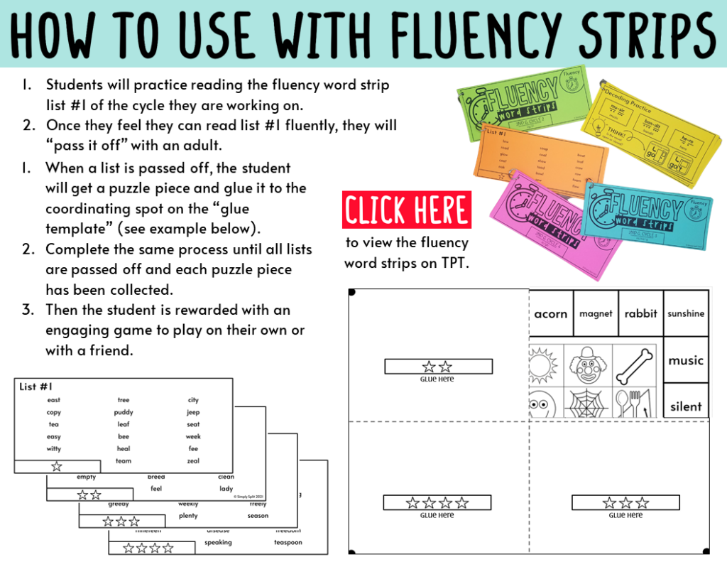 2nd Grade Phonics Speed & Read Game Boards | Phonics Activity for ...