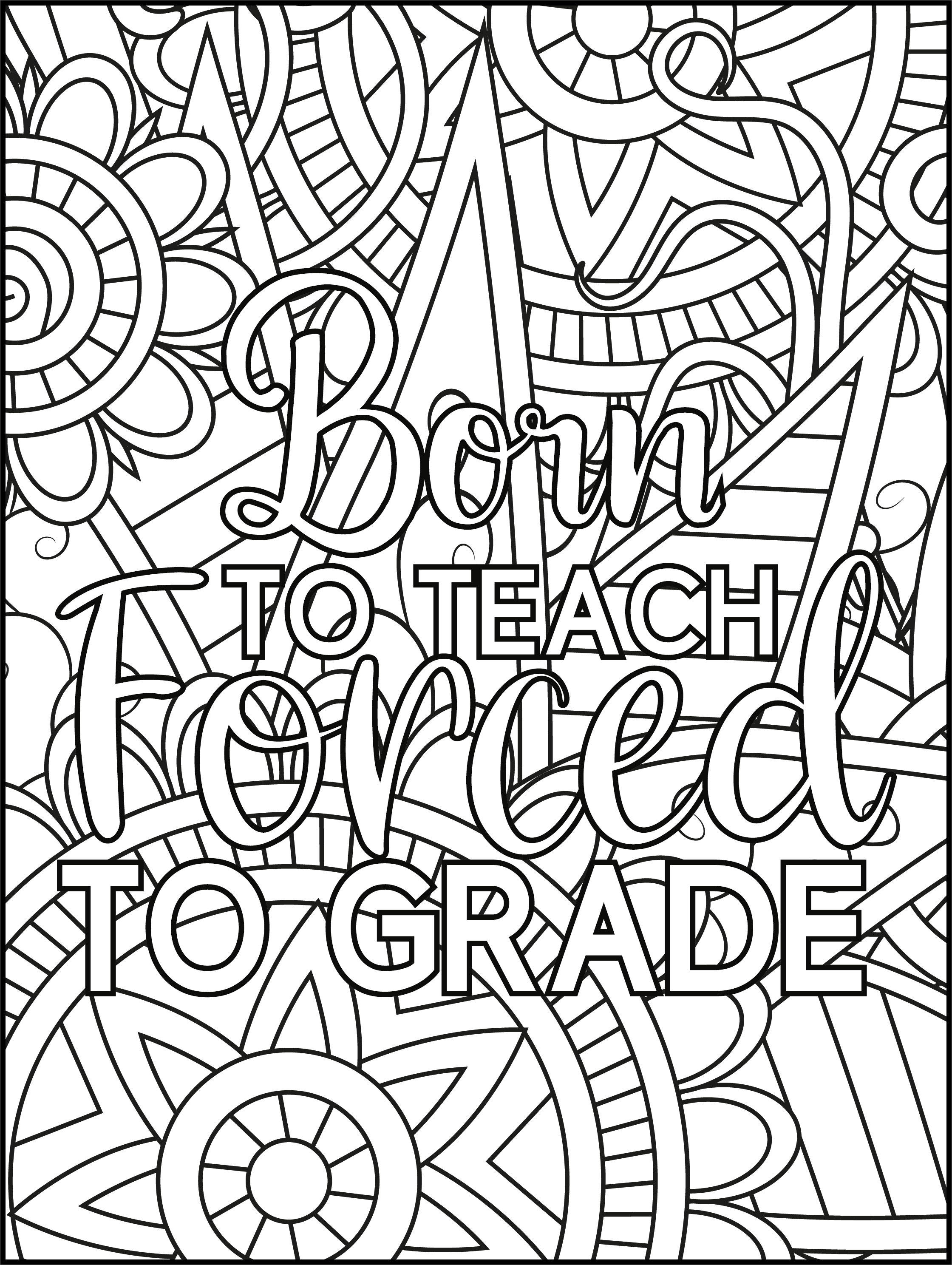 Inspire Your Mind with Teacher Quotes Coloring Pages | Made By Teachers