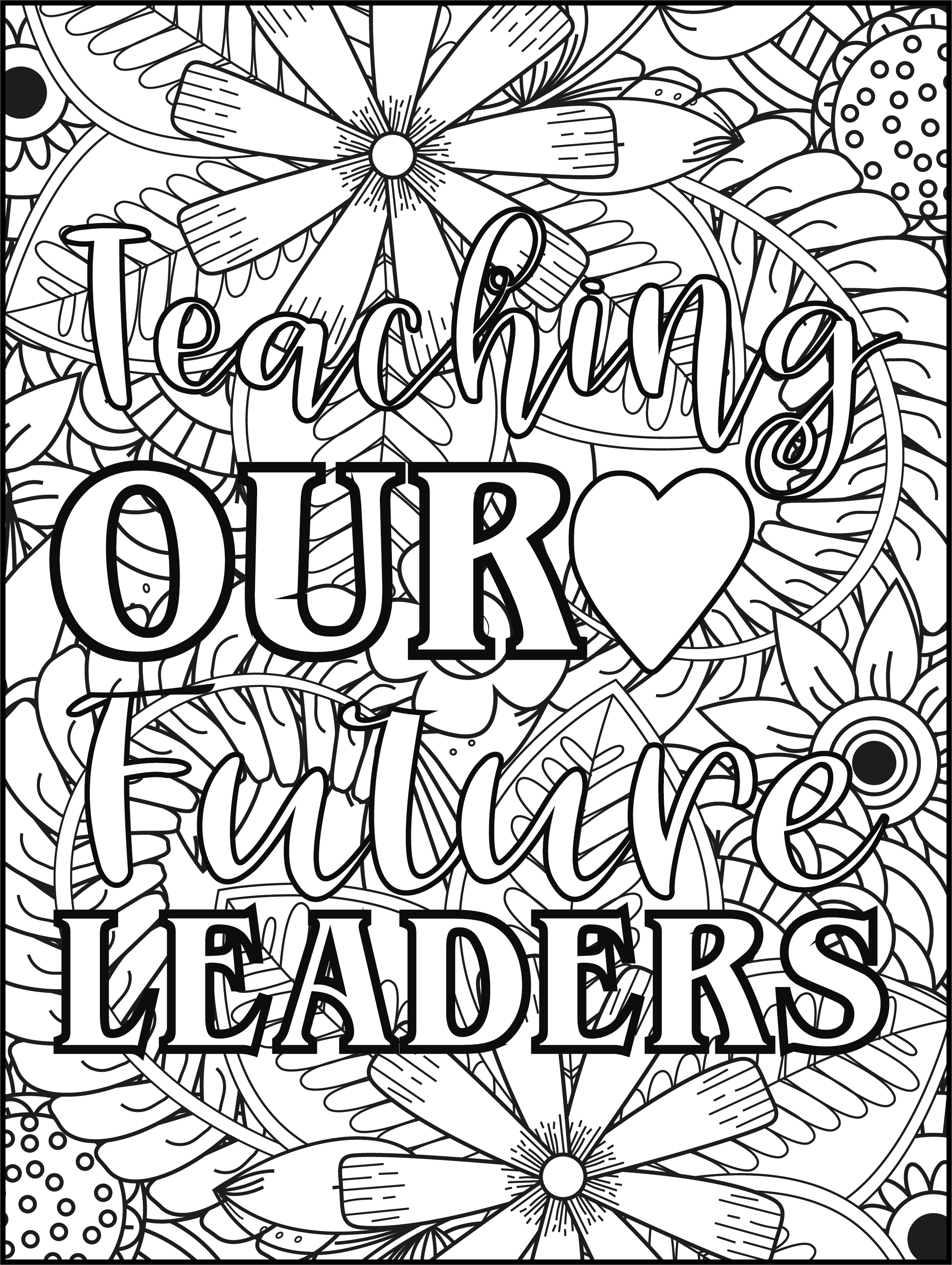 Inspire Your Mind with Teacher Quotes Coloring Pages | Made By Teachers