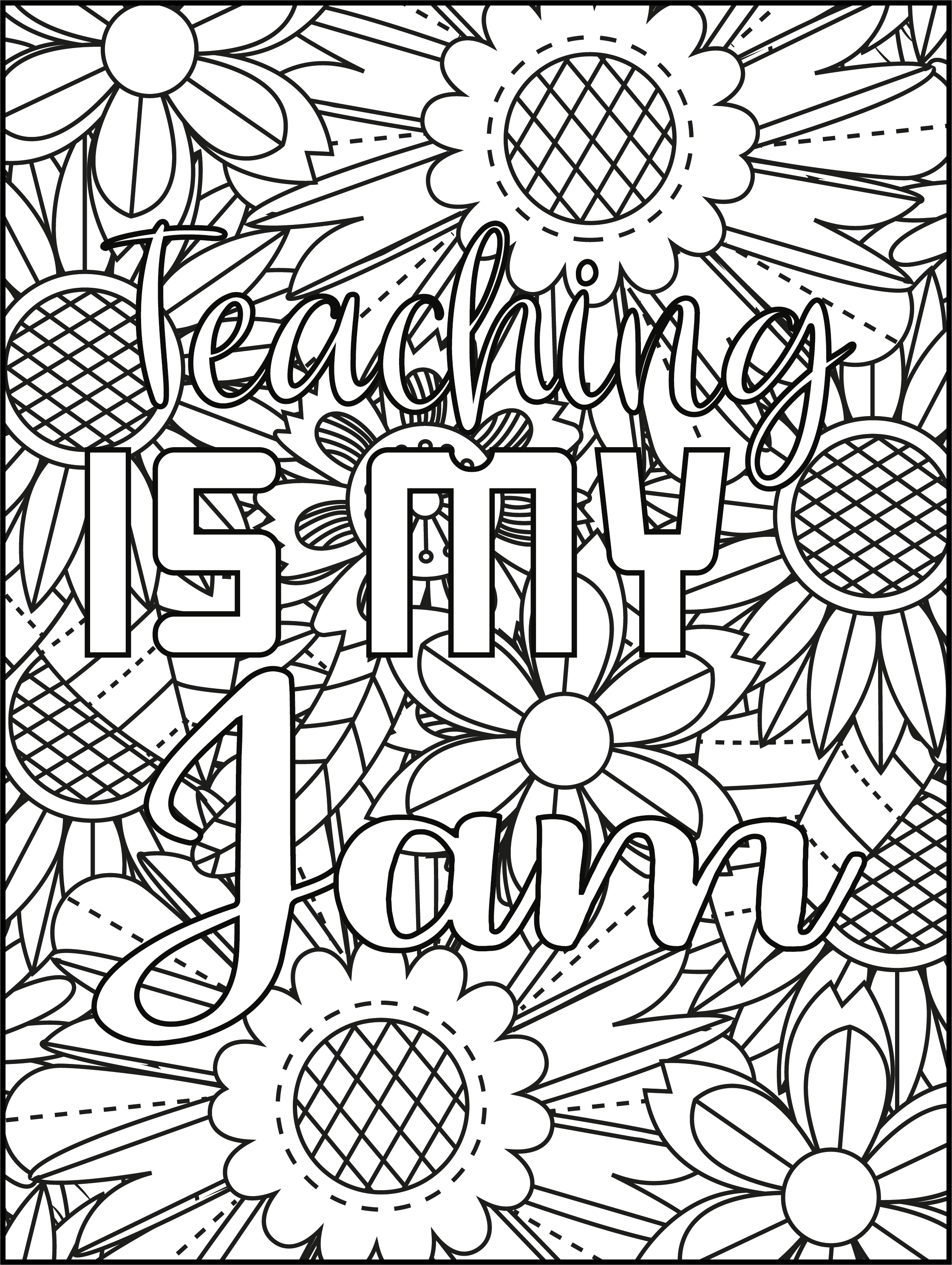 Inspire Your Mind with Teacher Quotes Coloring Pages | Made By Teachers