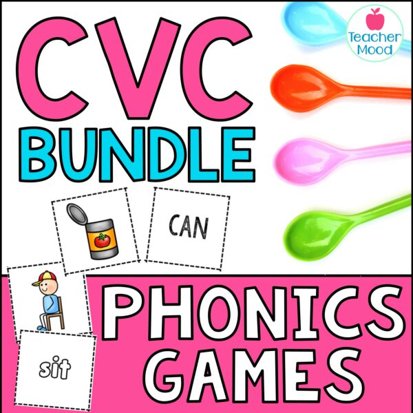 Phonics Games | Decoding CVC Words | Structured Literacy Phonics Card ...