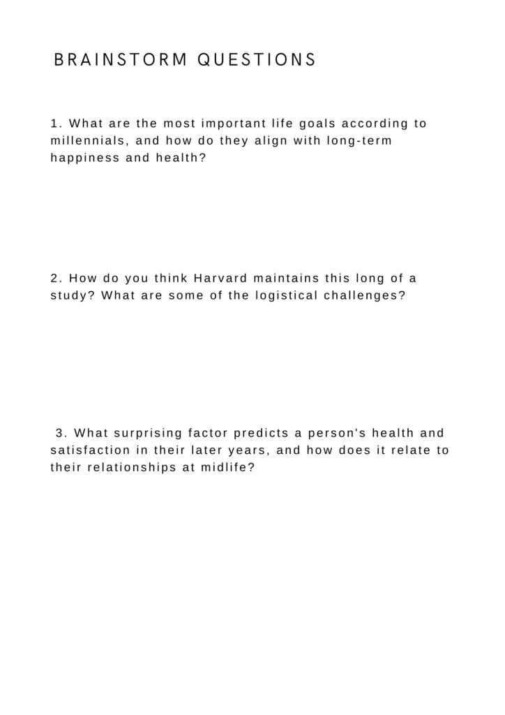 Summer Time Ted Talk - On Happiness & Fulfillment (High School | End of ...