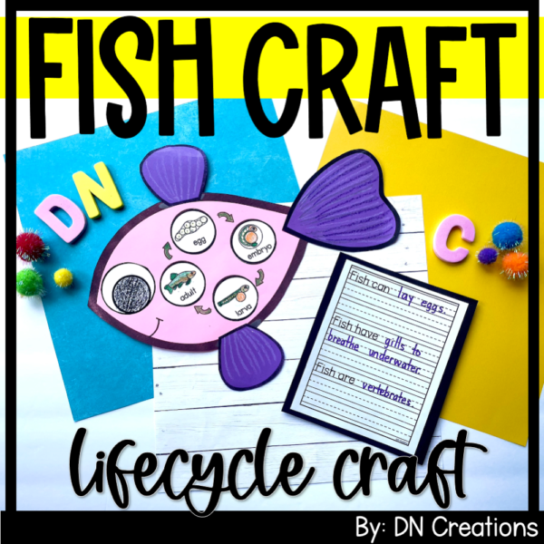 Fish Life Cycle Craft l Fish Science Craft l Fish Craft | Made By Teachers