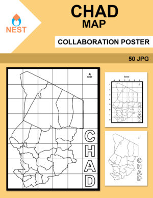 Chad Map Collaboration Poster | Made By Teachers