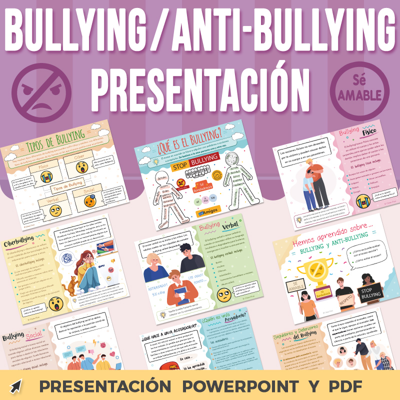Bullying y Anti-Bullying (Acoso Escolar) Presentación PowerPoint | Made ...