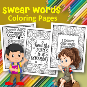 Relax and Unwind with Our Swear Words Coloring Pages - Perfect for ...