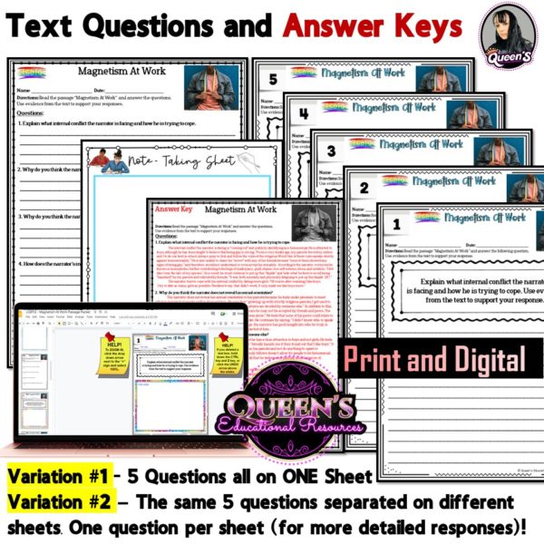 LGBTQ Reading Passage | LGBTQ Activities | LGBTQ Worksheets | Pride ...