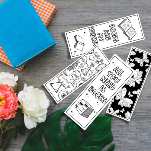 COLORING BOOKMARKS | Made By Teachers