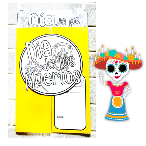 Day of the Dead Dia de los Muertos Lapbook with Reading Comprehension ...