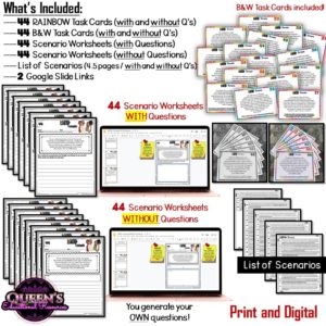 LGBTQ Reading Passage | LGBTQ Activities | LGBTQ Worksheets | Pride ...