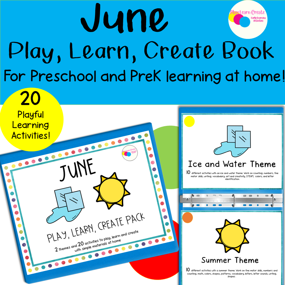 June Preschool Monthly Learning Pack | Made By Teachers