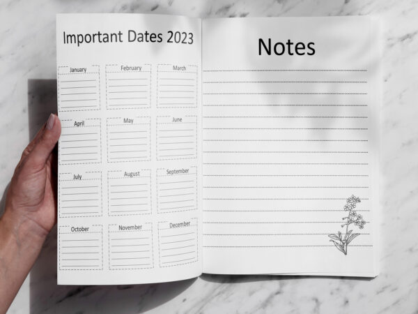 5 Years Monthly Planner 2024-2028 - At a Glance 5 Year Calendar Planner ...