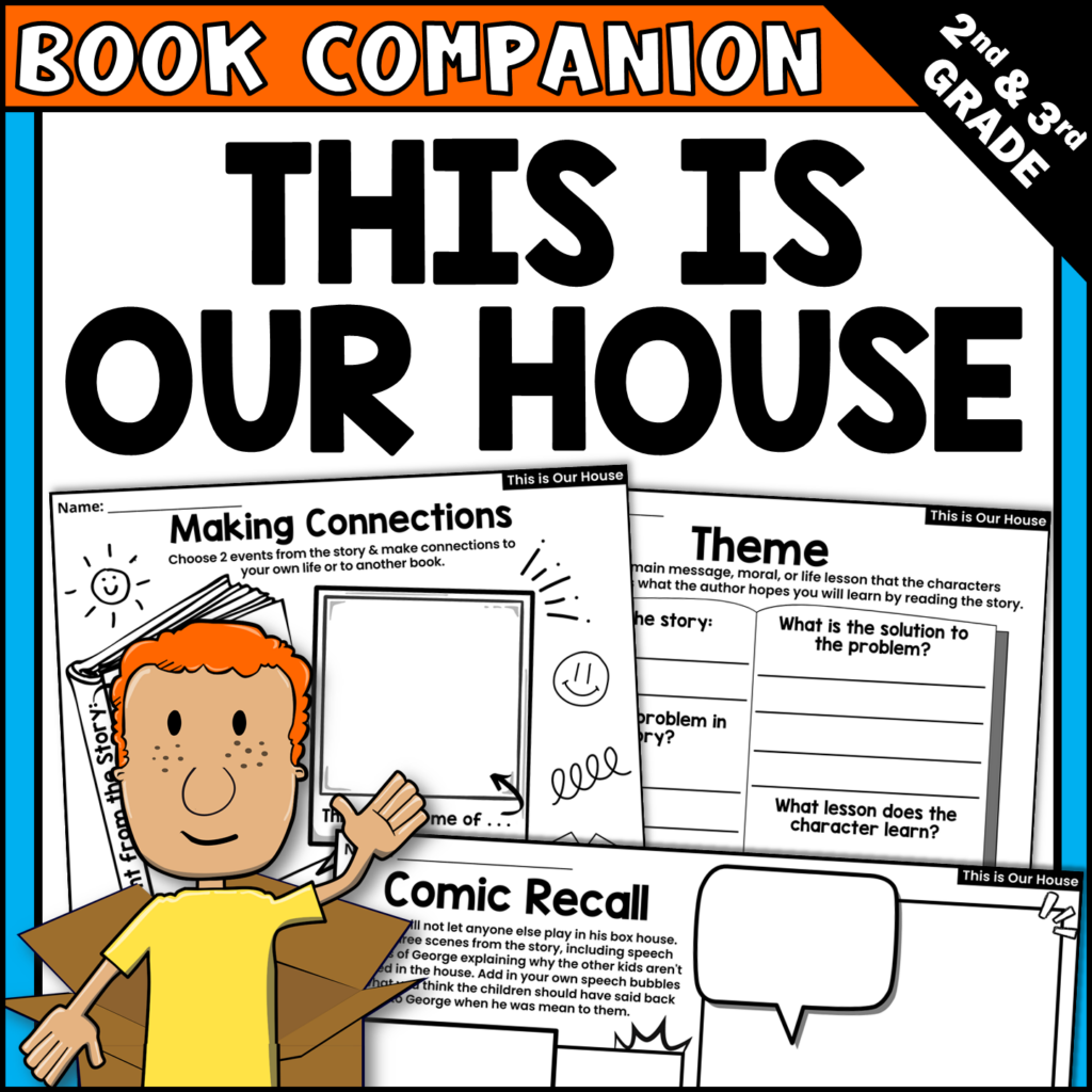 This is Our House Read Aloud Book Companion Activities for IRA | Made ...