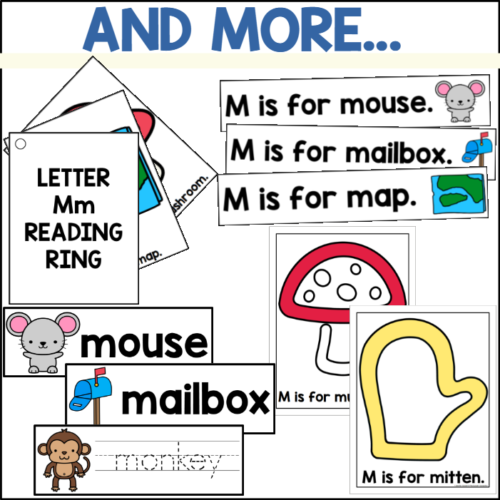 Letter M Hands On Centers | Made By Teachers