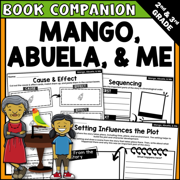 Mango, Abuela, and Me, Read Aloud Book Companion Activities for IRA ...