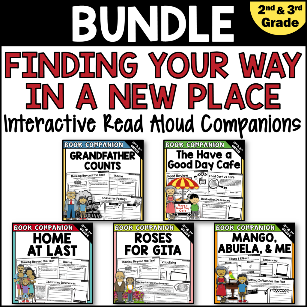 Finding Your Way in a New Place Interactive Read Aloud Activities ...