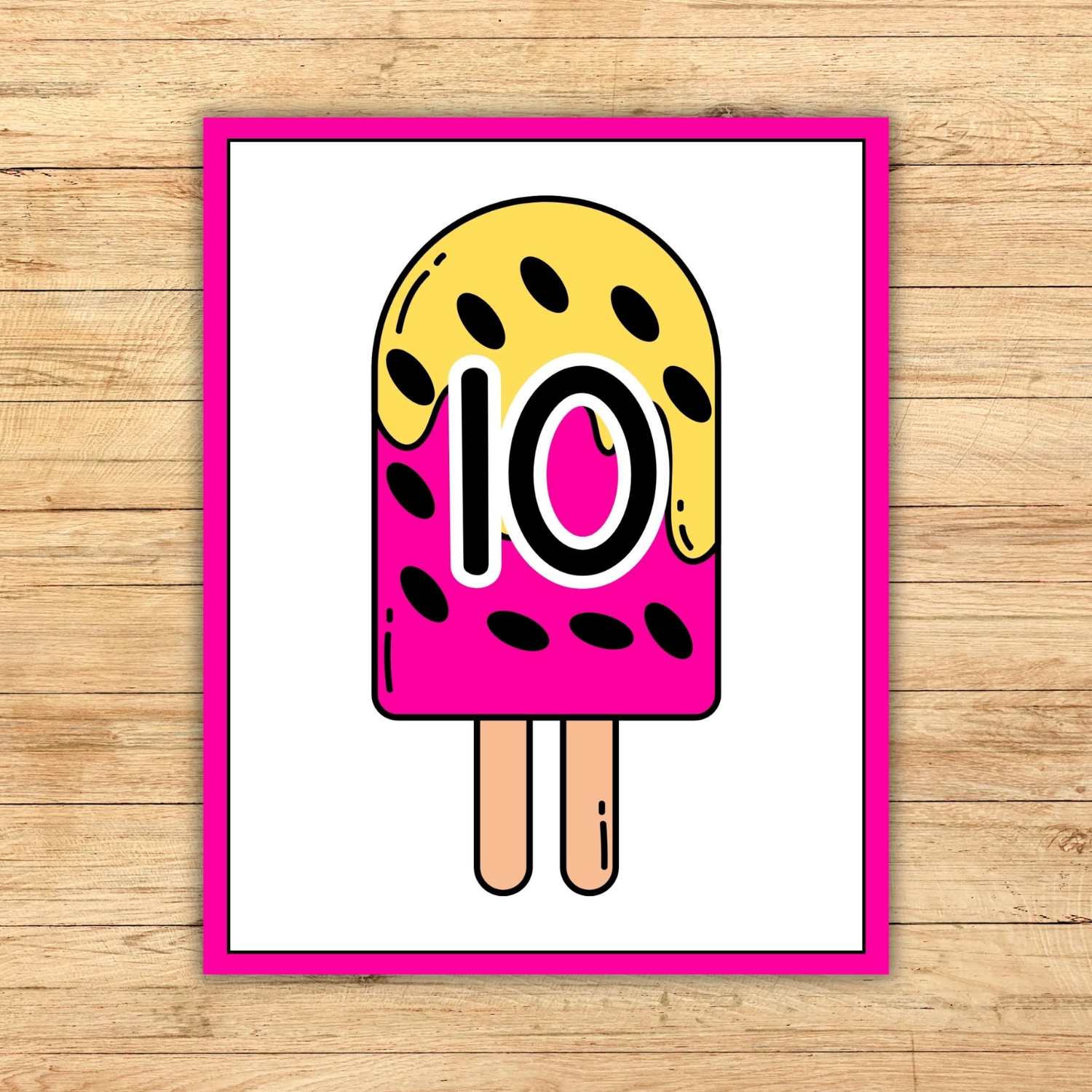 Teach Numbers in Style with These Summer Classroom Decor Posters ...