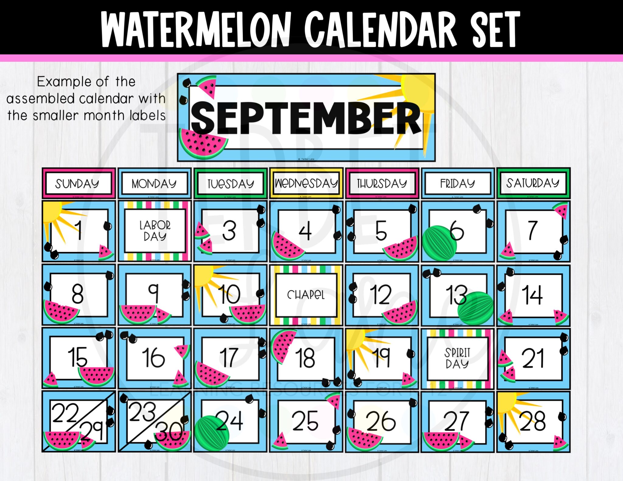 Watermelon Classroom Themes Decor Bundle | Made By Teachers