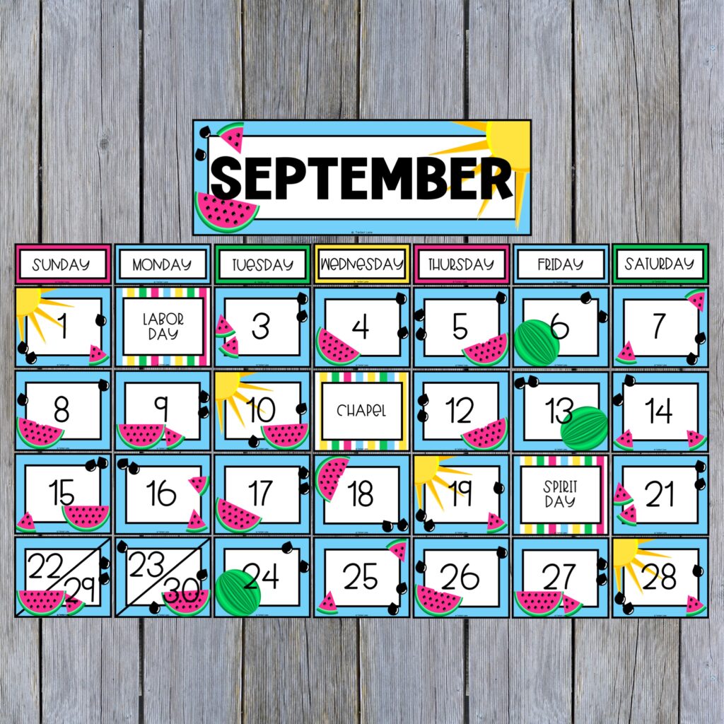 Watermelon Themed Classroom Decor Bundle | Made By Teachers