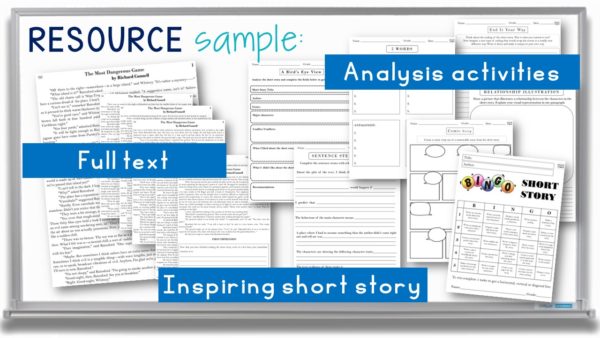 Mystery and Suspense Unit - Middle School Reading Prompts - Print and ...