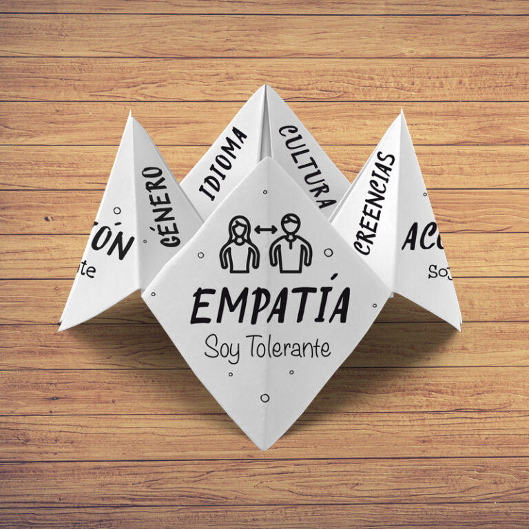 Tolerancia - Comecocos (Cootie Catcher) | Made By Teachers