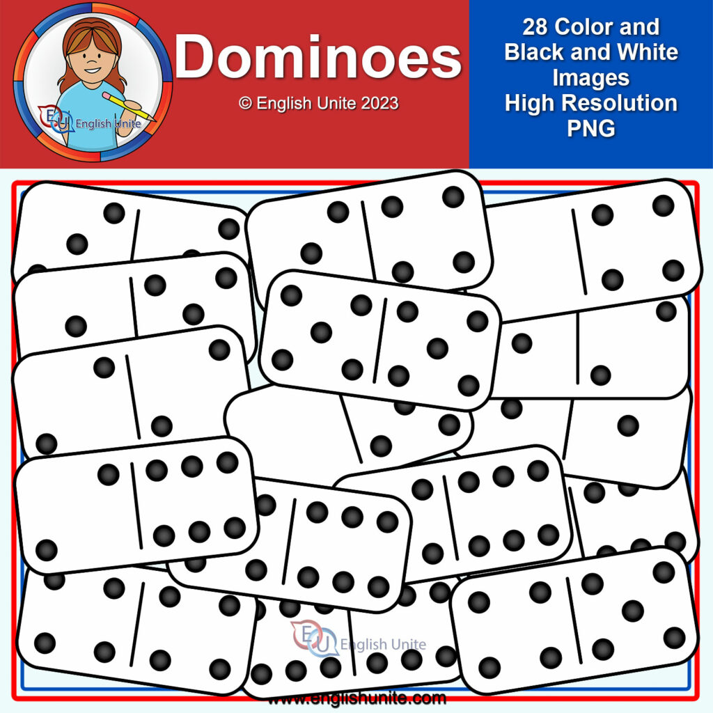 Clip Art - Dominoes | Made By Teachers