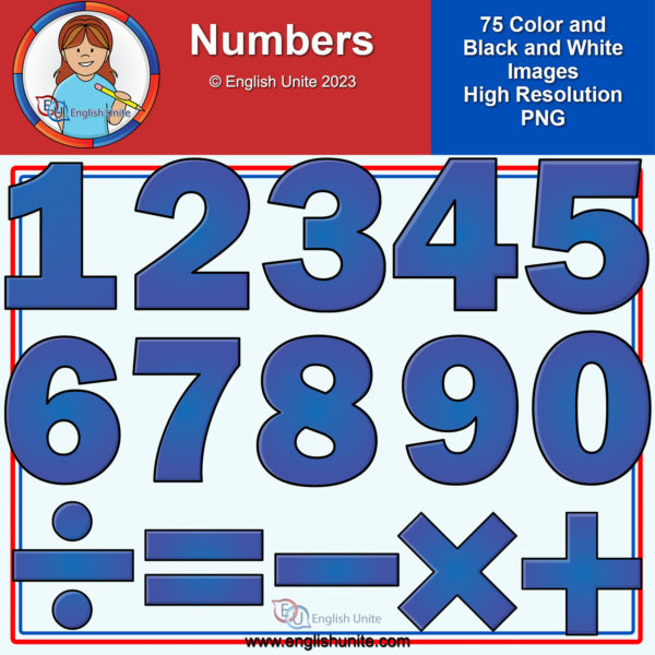 Clip Art - Numbers | Made By Teachers
