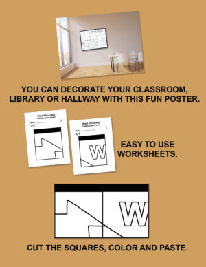 West Africa Map Collaboration Poster | Made By Teachers