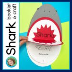 Shark Guided Reading Book and Craft with Shark Size Posters | Read ...