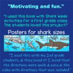 Shark Guided Reading Book and Craft with Shark Size Posters | Read ...