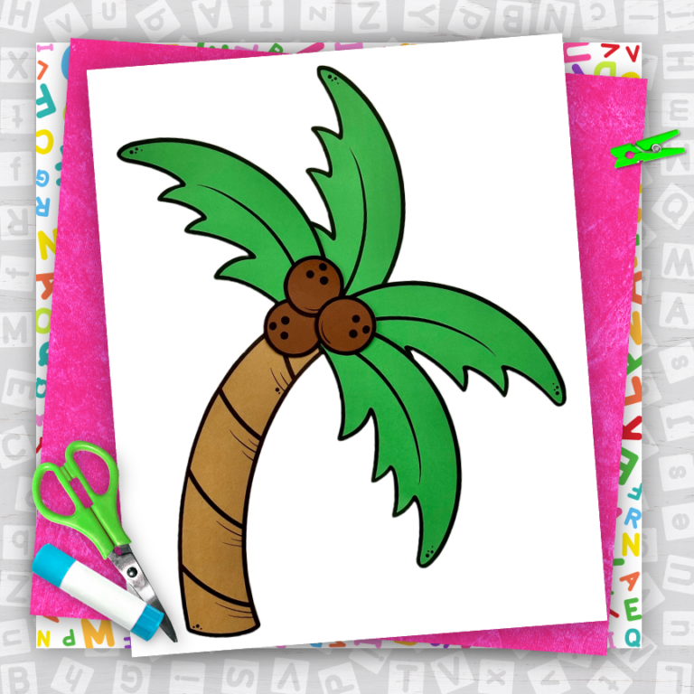 Palm Tree Craft | Summer Craft | Beach Craft - Made By Teachers