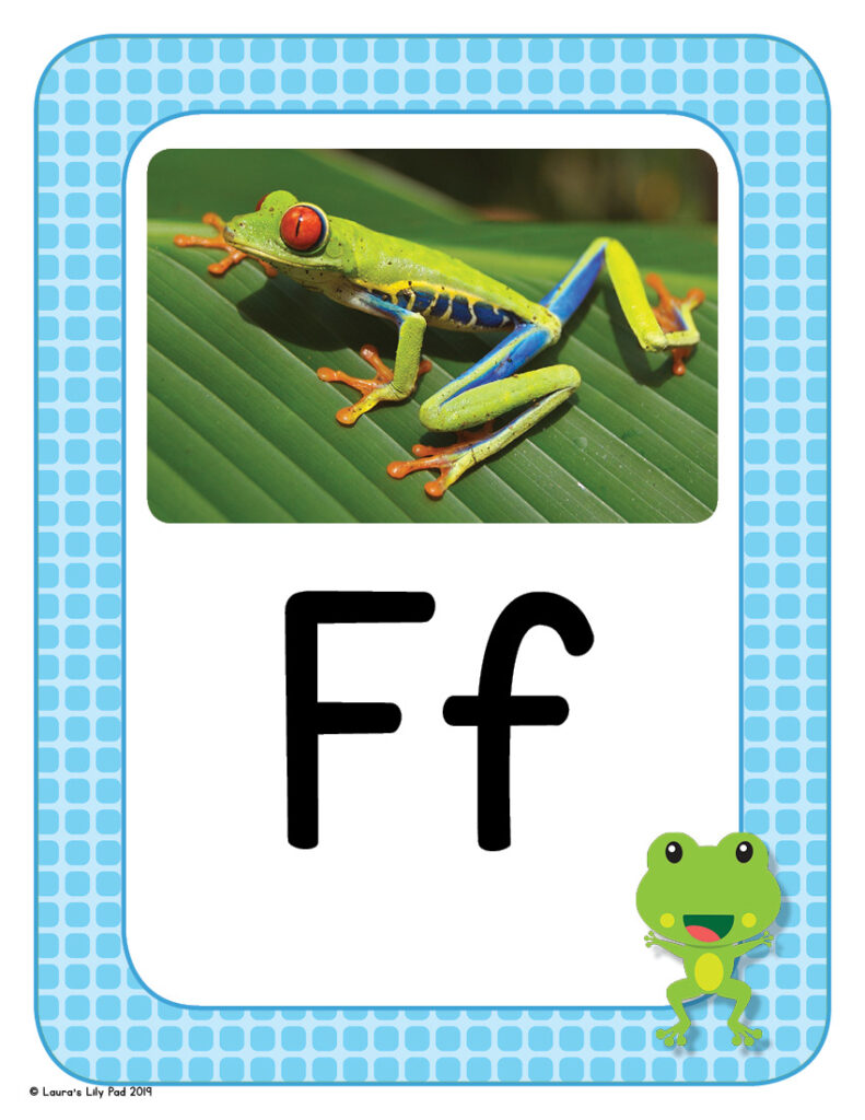 Frogs Alphabet Signs | Made By Teachers