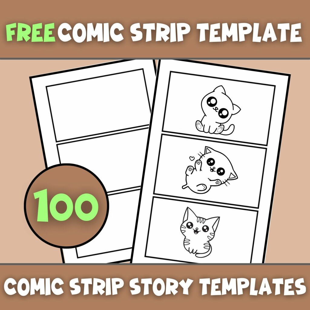 FREE Comic Strip Template, storyboard templates | Made By Teachers