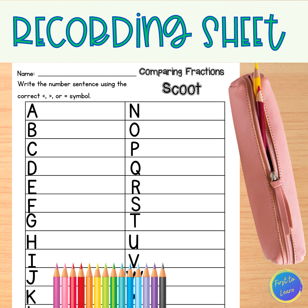 Comparing Fractions Task Cards | Made By Teachers