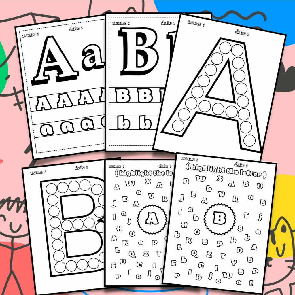 Back to School Preschool No Prep Worksheets and Activities bundle ...